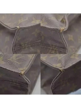 Louis Vuitton | Bags | 34 Louis Vuitton Lv Hand Bag Sac Plat Brown ...